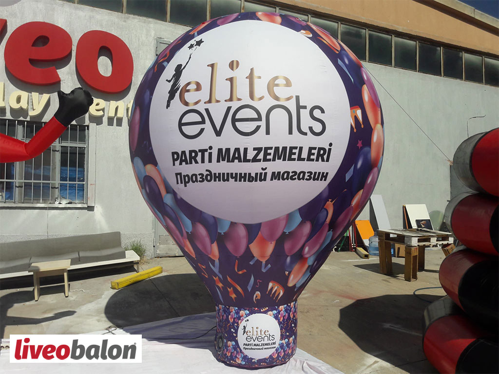 Elit Şişme Sabit Yer Balonu - Liveo Balon | Şişme Ürün Fabrikası